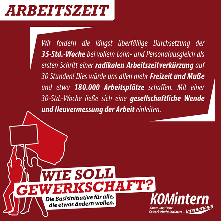 Weniger Arbeit ist mehr Freizeit